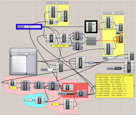 how to safe input coordinates after switching the index point