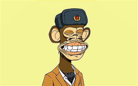 Ape Monkey Nft 3d Art Background Nft Monkey Hd Wallpaper