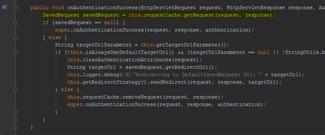 Spring Saml Redirect Url After Login Which Contains Character Stack