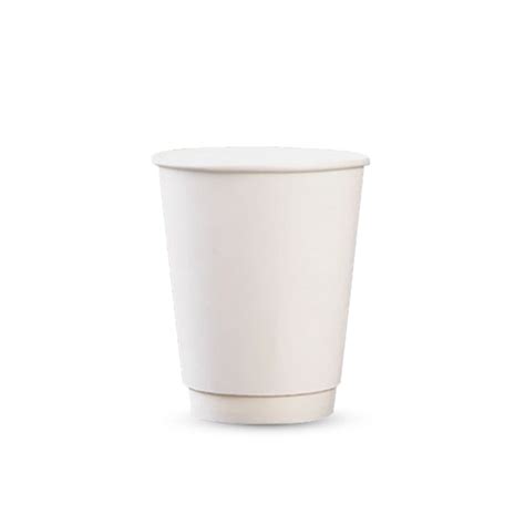8oz White Double Wall Paper Cup Genconnect