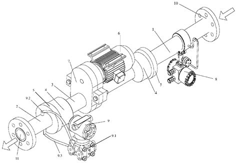 Oil Water Two Phase Flow Measuring Device And Method Based On Combination Of Power Rotary