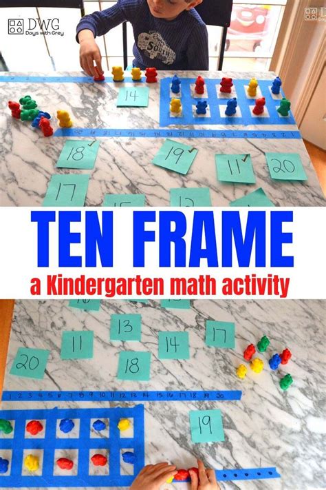 160 Best Ten Frames Kindergarten Ideas In 2025 Kindergarten Math