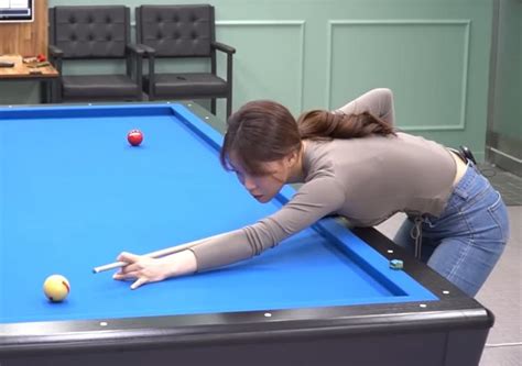 여자 당구선수 몸매  오늘의짤방