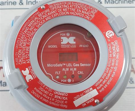 Detcon Fp 624d Lel Gas Sensor Aeliya Marine