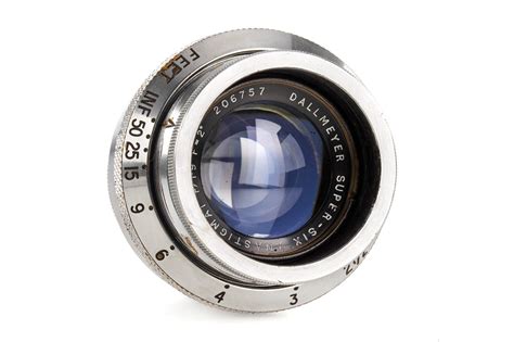Dallmeyer F Exakta Super Six Anastigmat 1 9 2 50mm A00289