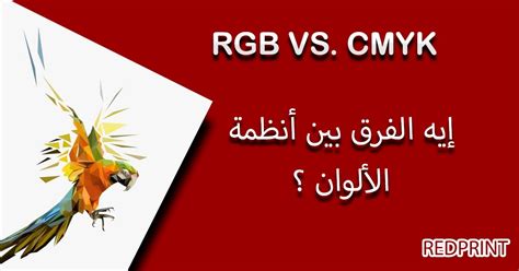 Red Print ريد برينت الفرق بين أنواع الألوان ؟ هقولك في دقيقة 🚀 نظام Rgb اختصار Red Green