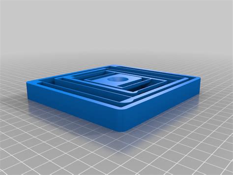 Xy Flexure Translation Stage By Zalo Download Free Stl Model