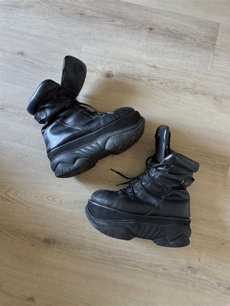Swear London Fw99 Sm13 Sample Leather Boots Gem