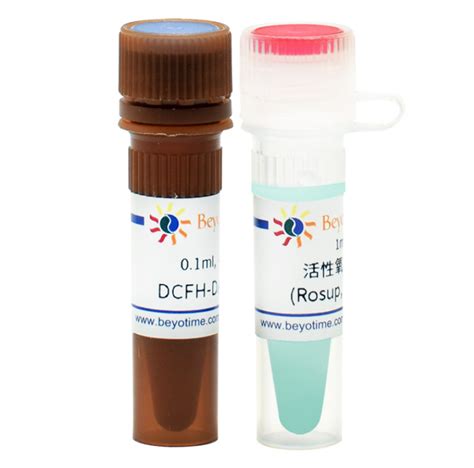 Beyotime碧云天 活性氧试剂盒 Ros Assay Kit 用荧光探针dcfh Da检测 产品关键词碧云天ros活性氧活性氧检测试剂