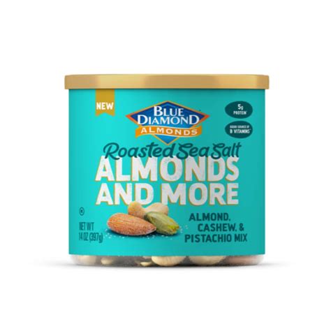 Blue Diamond Almonds Roasted Sea Salt And More 14 Oz — Upc 41570152034
