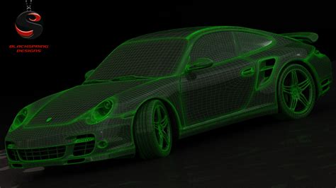 3d Max Porsche 911 Turbo 2006