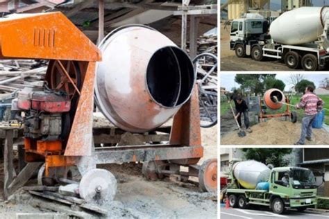 12 Different Types Of Concrete Mixers Used In Home Improvement And Construction