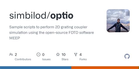 Github Simbilodoptio Sample Scripts To Perform 2d Grating Coupler
