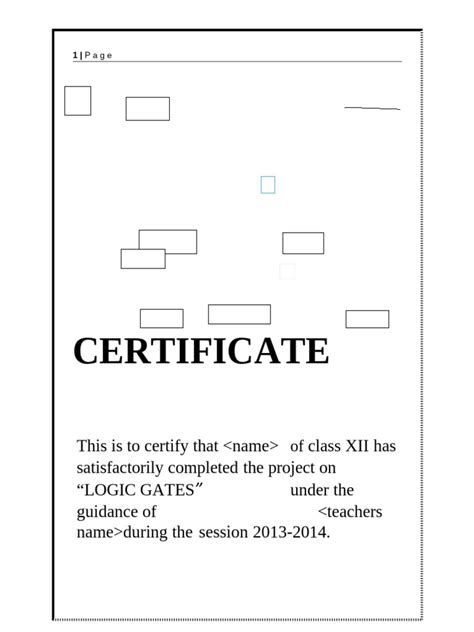 Physics Investigatory Project On Logic Gates Pdf Logic Gate Electronic Circuits