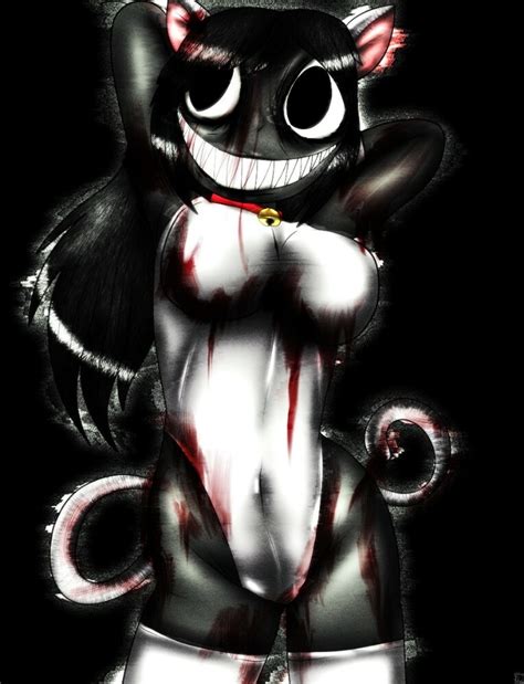 Rule 34 Anthro Armpits Big Eyes Black Hair Blood Catgirl Creepy Fahad
