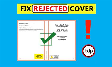 Format Edit Fix Resize Rejected Book Cover For Amazon Kdp By Designhunte Fiverr