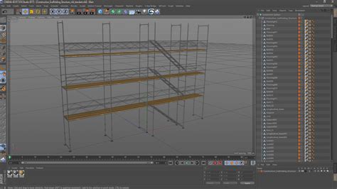 Construction Scaffolding Structure 3d Model 3d Molier International