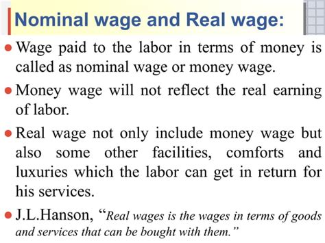 Wage Fund Theory Ppt Business Business And Finance