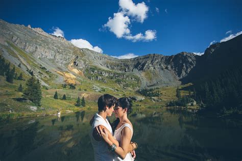 Rustic Same Sex Mountain Wedding At A Private Residence In Alta Lakes Colorado