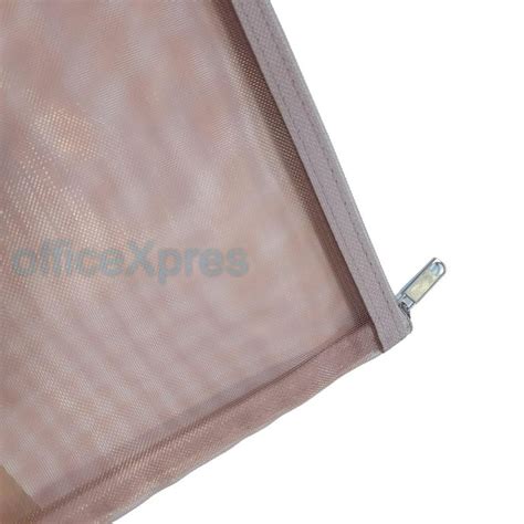 Jual Zipper Bag B6 Tempat Pensil Zipper Map Tas Kosmetik Kotak Pensil Tas Jaring