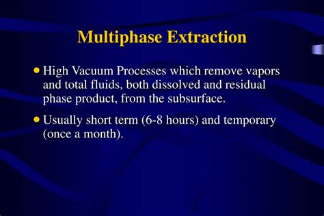 Ppt Multiphase Extraction Techniques Powerpoint Presentation Free