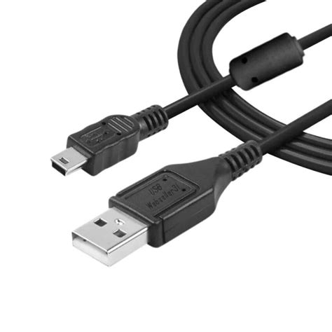 Usb 2 0 A To Mini B 5 Pin Data Sync Cable Black Daraz Pk