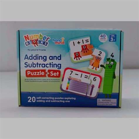 Bộ đồ Chơi Học Toán Numberblocks Adding And Subtracting Puzzle Set Đồ