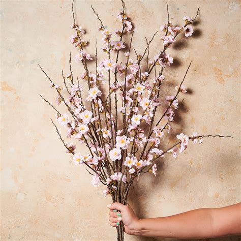 Cherry Blossom Silk Flower Arrangement Cherry Blossom Wedding Flowers