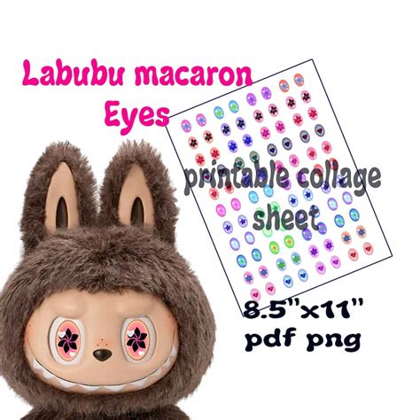 Printable Labubu Box Etsy