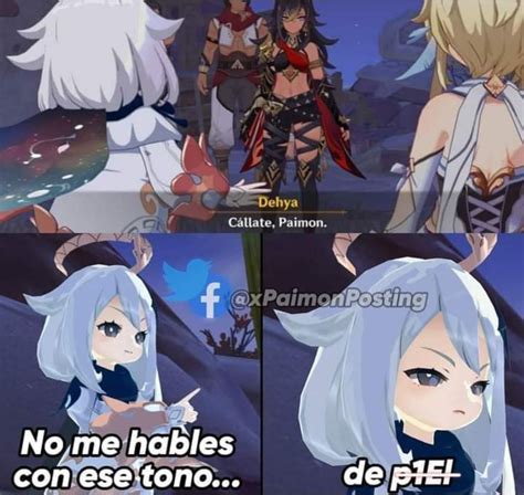 Paimon Basada Genshin Impact Hoyolab