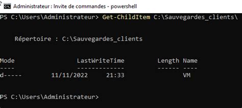 automatisez des tâches de sauvegarde avec des scripts powershell