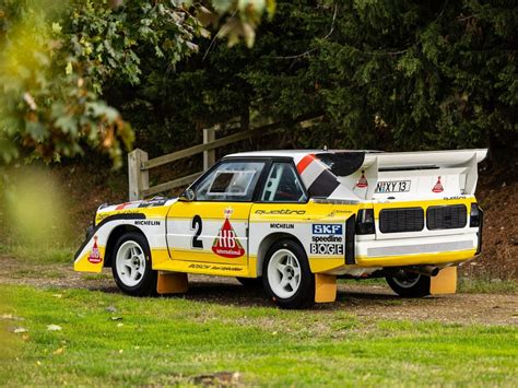For Sale A Rare 1985 Audi Sport Quattro S1 E2 Group B Works Racer