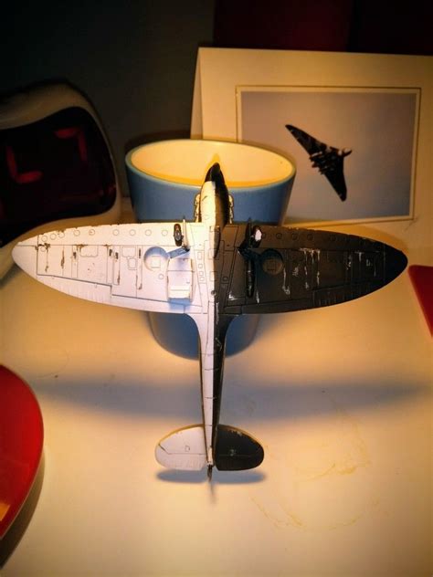 Before The War Spitfire Mki Two Bladed Prop Ready For Inspection