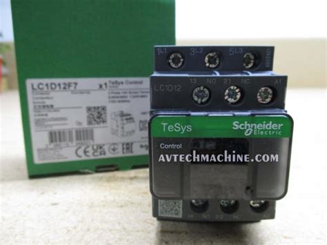 Lc1d12f7 Schneider Telemecanique Magnetic Contactor Coil 110v