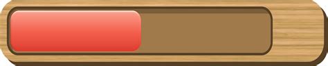 Game Progress Bar Wooden Progress Bar PNG