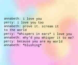 Cute Percabeth Moment