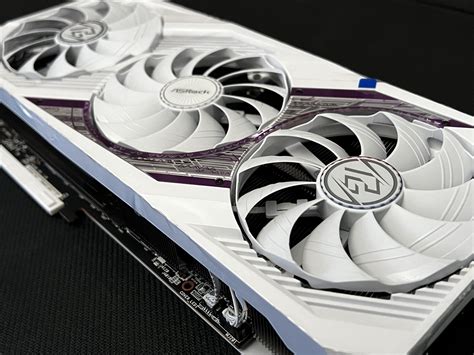 ASRock Radeon RX XT Phantom Gaming White GB OC Graphics Card Review Funky Kit