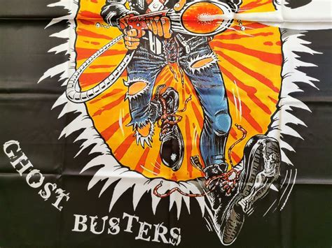 Xentrix Ghostbusters Flag Cloth Poster Banner British Thrash Metal