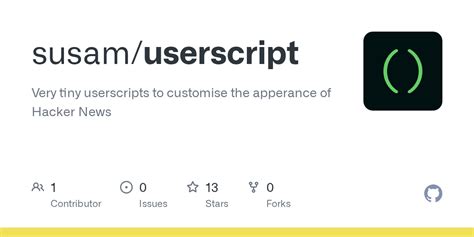 Github Susamuserscript Very Tiny Userscripts To Customise The