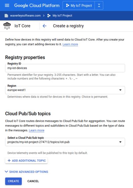 An Introduction To Google IoT Cloud For IoT Projects Waverley