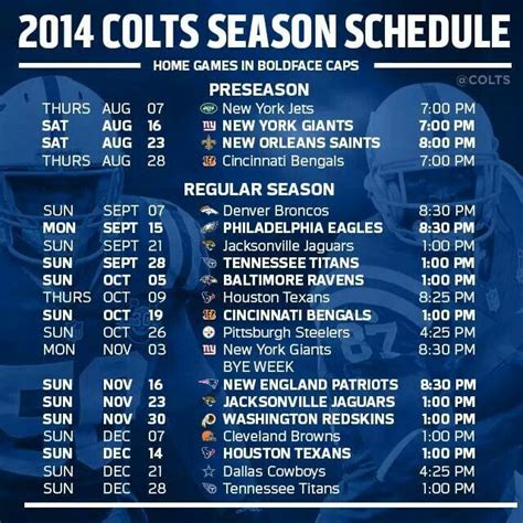 Colts Schedule 2024 Printable Printable Calendars At A Glance