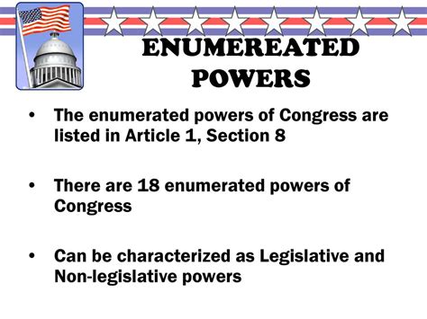 Powers Of Congress Ppt Download