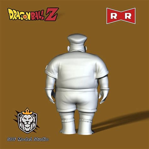 Fichier Stl Capitano Dark Red Ribbon Army Dragon Ball 🎀・design Pour