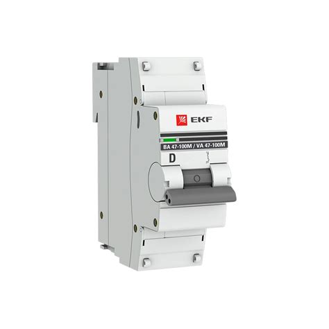 Автоматический выключатель EKF 3P, 25А, D, 10kA, ВА 47-100M, без ...
