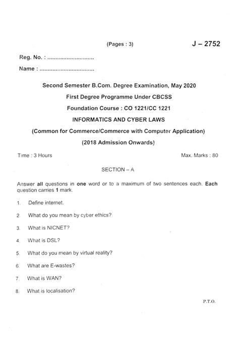 solution bcom 2nd sem informatics and cyber laws previous year may