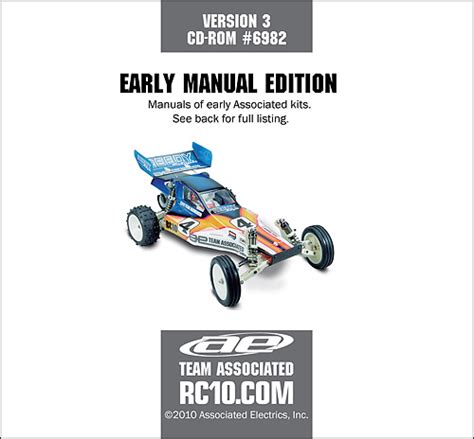 Early Manual Edition Cd Rom V3 Associated Electrics