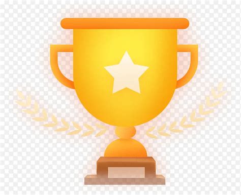 黄色卡通小奖杯png图片素材下载 图片编号byakowkbey 免抠素材网