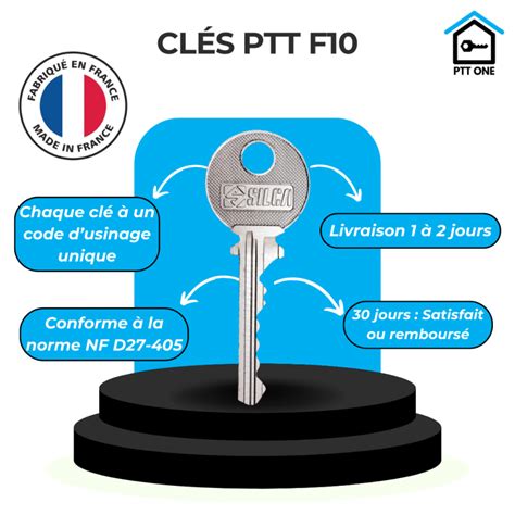 Pack 5 Clés Pass Ptt Universelle Passe Partout Boîte Aux Lettres