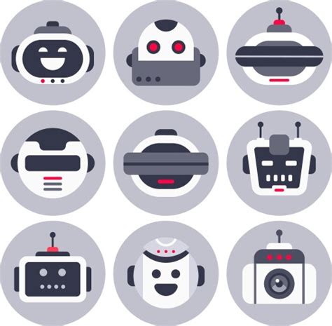 Chatbot Cute Robot In Chat Bubble Icon Isolated Vector Image