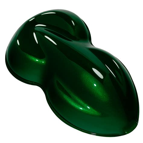 Candy Green Basecoat Quart Complete Kit Over Charcoal Base Auto